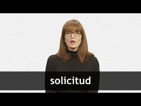 How to pronounce SOLICITUD in European Spanish