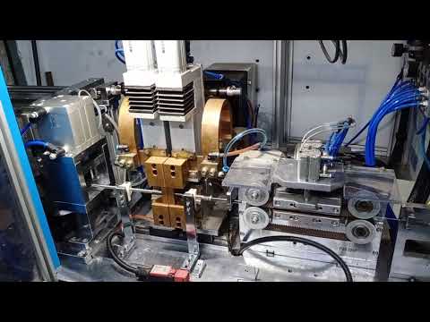 Brake Cable Welding Machine | Mitsubishi PLC Servo Based Automation | Tech Flow Automation