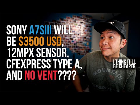 Sony a7SIII Pricing $3500? Rumor Roundup
