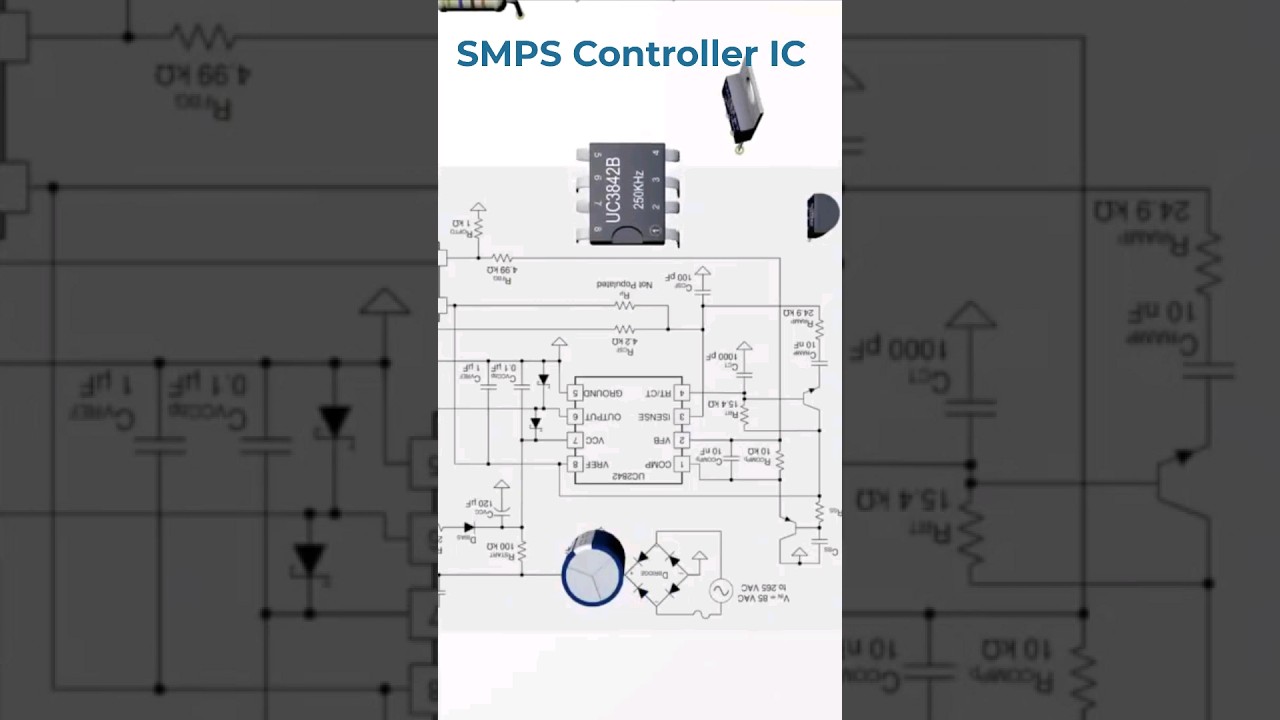 PWM Controller DC to DC converter | pwm Controller ic #shorts