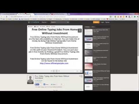 Typing Jobs From Home without Investment