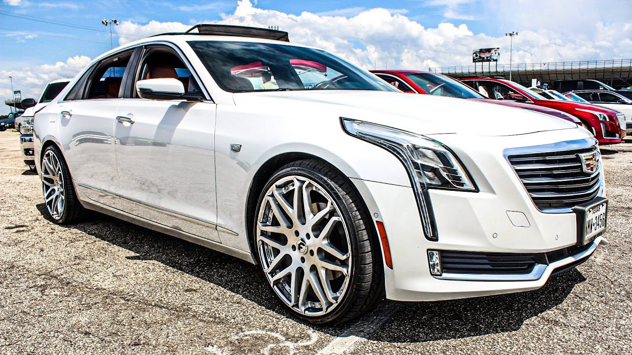 Cadillac CT6 on ECL Forgiato 22s.