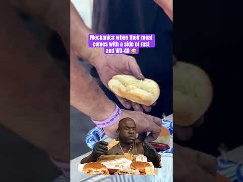 Mechanics When Their Meal Comes With a Side of Rust and WD-40 ????