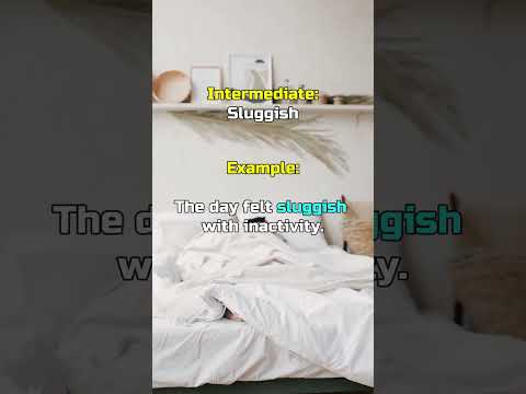 Boost Your Vocabulary: Advanced Synonyms for 'Lazy' #learnenglish #speakenglish #esl