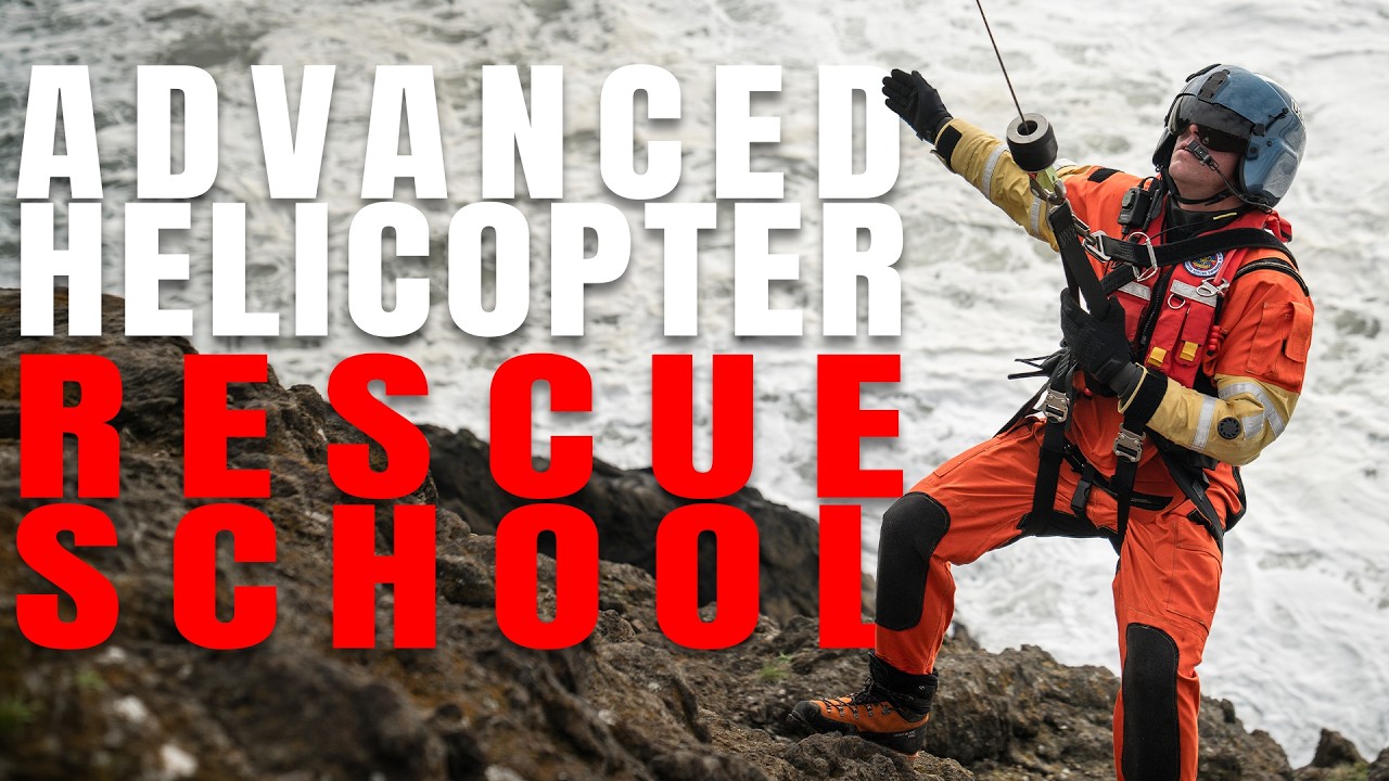The Coast Guard's elite rescue training