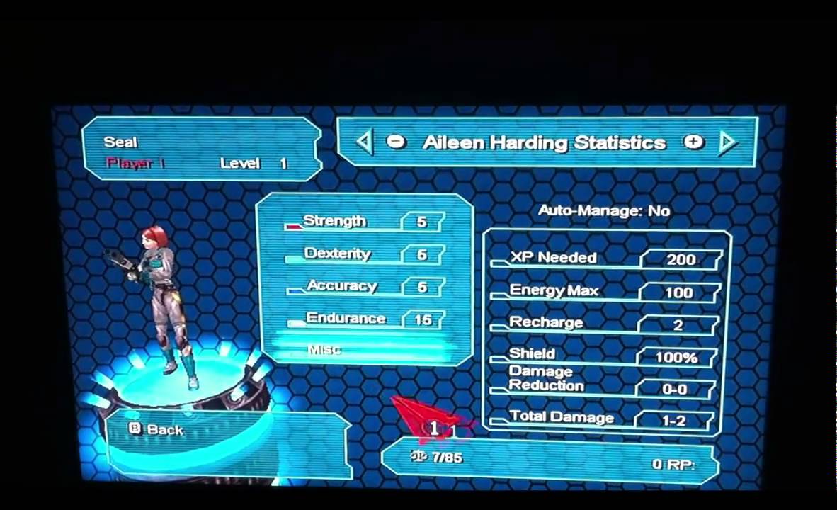 UI Portfolio: Alien Syndrome (2007, Wii), Various Screens