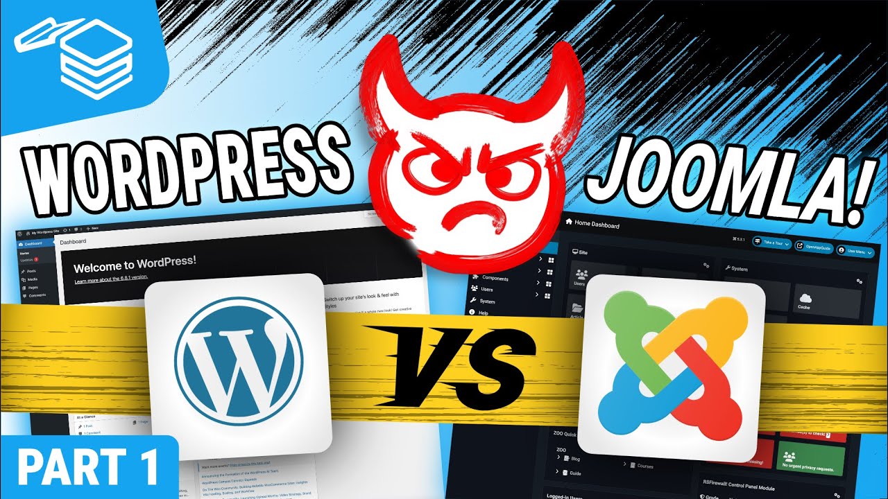 WordPress vs. Joomla: Which CMS is Right for You? (Beginner's Guide)