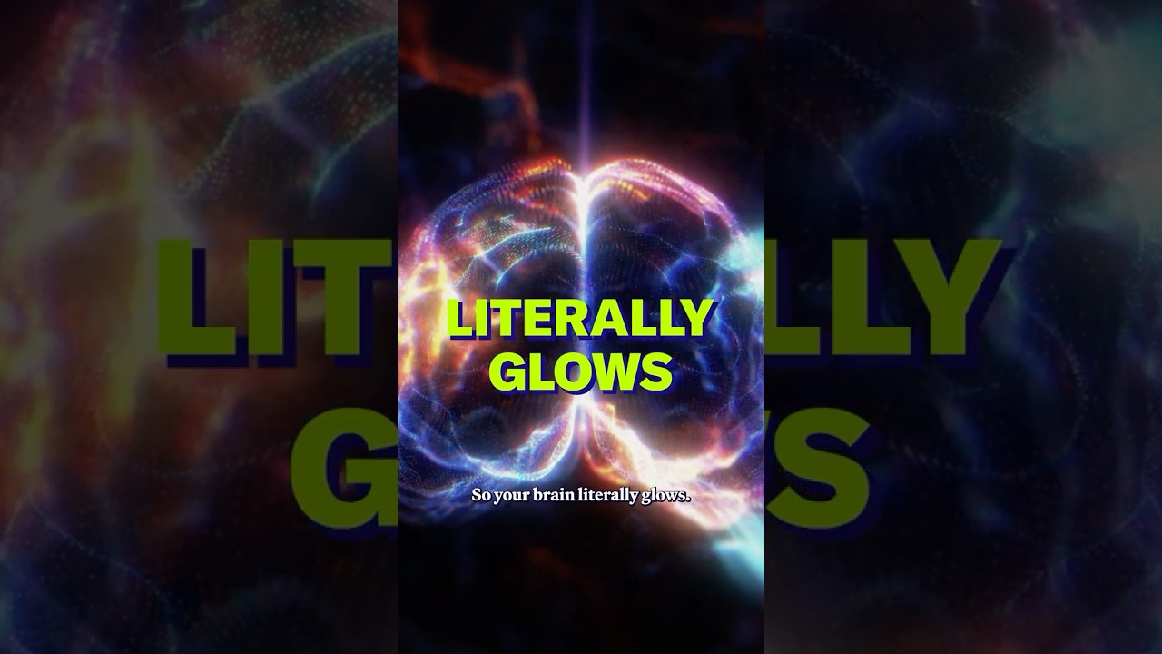 Your brain is glowing and scientists don't know why
