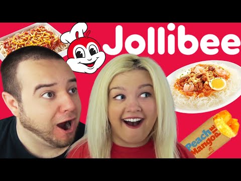Americans Try JOLLIBEE for the First Time!