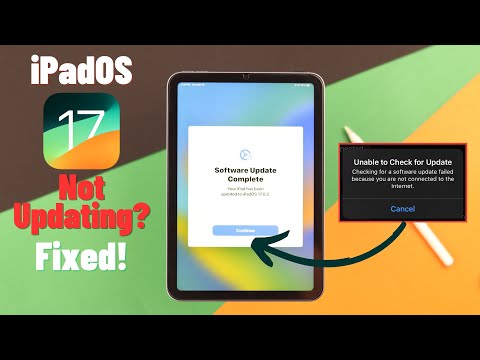 iPad Not Updating to iPadOS 17? - Fixed Here!