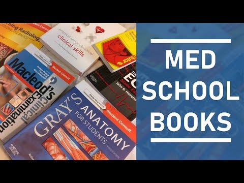 What TEXTBOOKS do I need for MEDICAL SCHOOL? | PostGradMedic