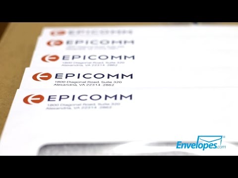 #10 Envelope Printing - $10 Off Your Order
