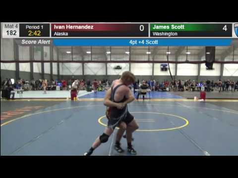 Junior 182 Mat 4 Ivan Hernandez Alaska James Scott Washington 2116859009