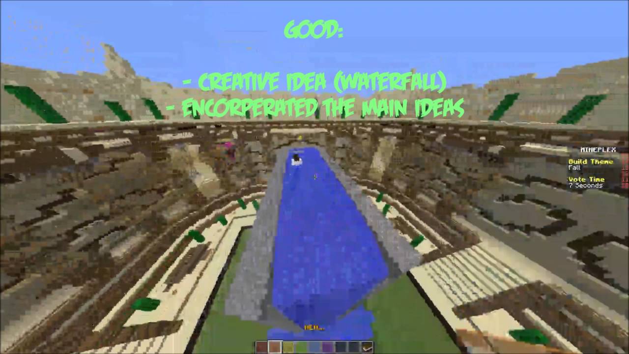 Minecraft: Master Builders on Mineplex | MY FIRST VIDEO!