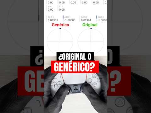Diferencia de movimiento de joystick entre genérico y original 🕹️ #ps5 #ps4 #gaming
