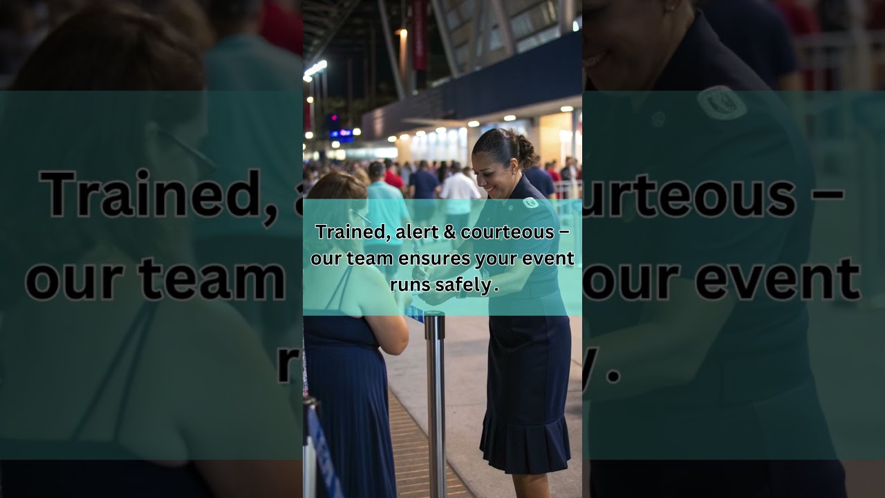 Event Security You Can Trust | Safe & Smooth Events This April! 🛡️