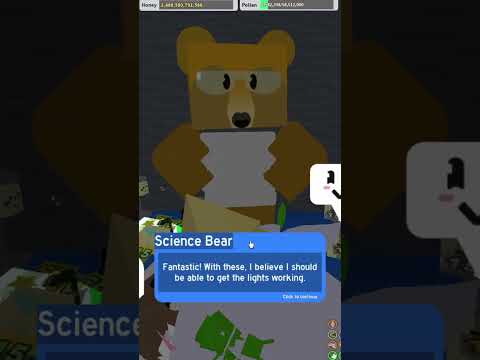 Completing Science Bear's Beesmas Quest | Roblox Bee Swarm Simulator