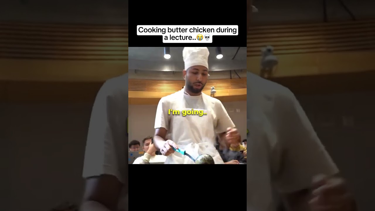 Cooking Curry During College Lecture! #foryou #viralvideos #shorts #funny #comedy