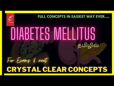 DIABETES MELLITUS IN TAMIL | PATHOPHYSIOLOGY OF DIABETES | #MEDICINE #DIABETESMELLITUS #TAMILDENTICO