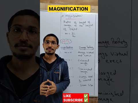 What is magnification | Magnification for lens/mirrors | Class10 science