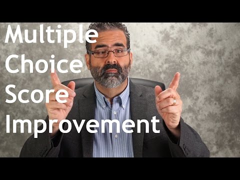 Multiple Choice Score Improvement