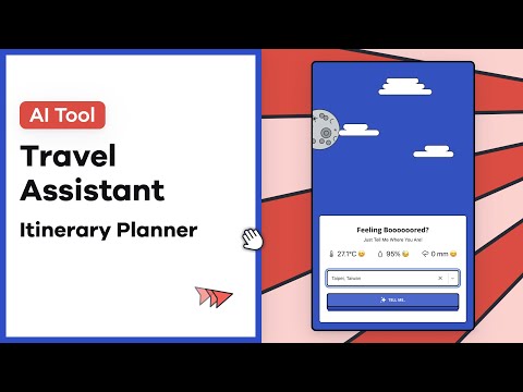 AI-Powered Travel Assistant | Itinerary Planner App | OpenAI and React App