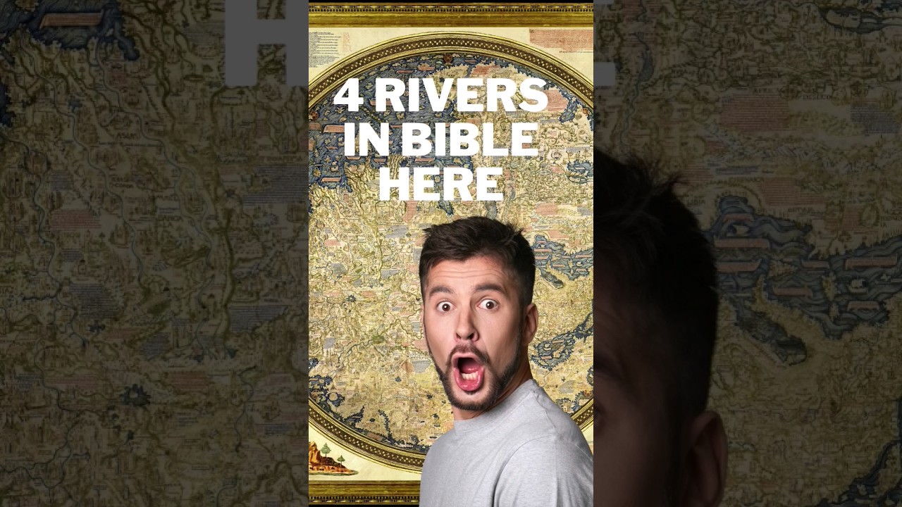 Ancient Map has All Rivers in Bible Drawn. #ancient #gardenofeden #history #history