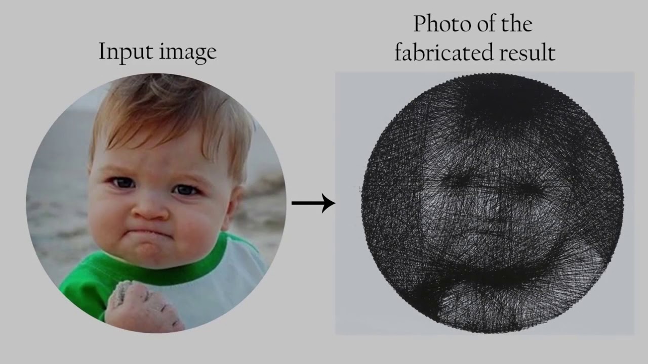 A Computational Approach for Spider Web Inspired Fabrication of String Art