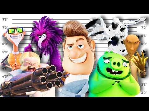 If The Top 10 Sony Animation Villains Were Charged For Their Crimes