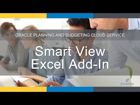 Smart View Excel Add-In [Oracle PBCS Update - January 2018]