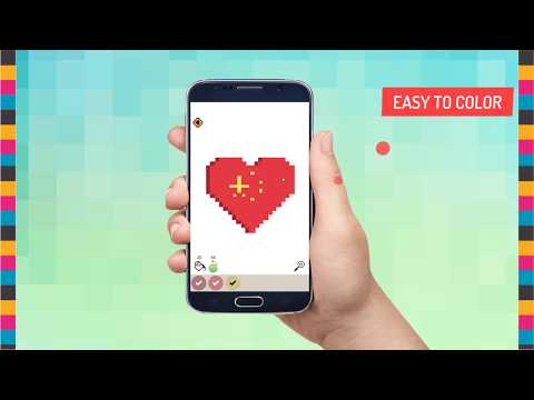 Pixel Art Game : color by number Coloring Book