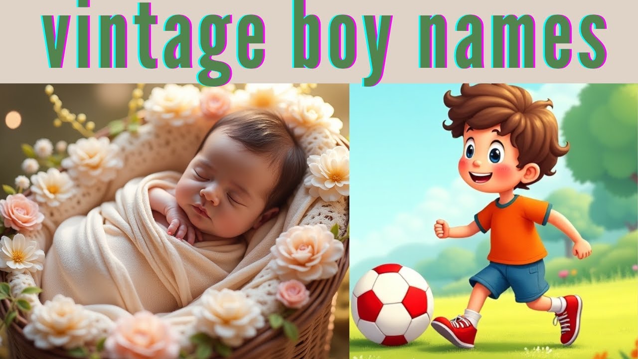 Vintage Boy Names That Are Making a Stylish Comeback