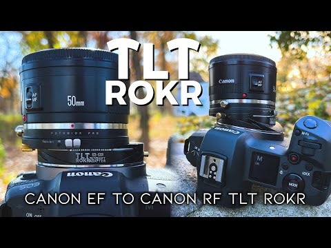 Canon EF to Canon RF TLT ROKR Tilt-Shift Adapter