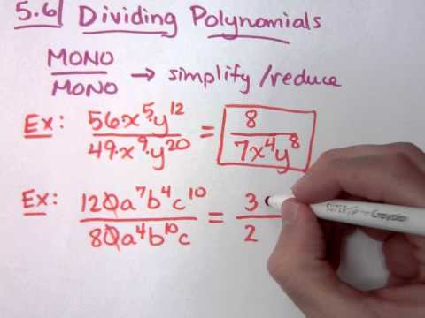 Polynomial Division by Factoring - Expii