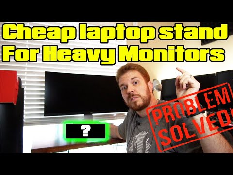 cheapest monitor stand for a big monitor