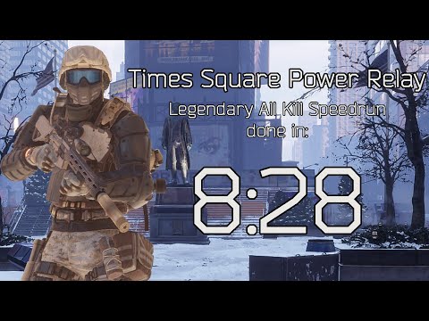 Steam Community :: Video :: The Division 1 - Times Square Power Relay Legendary Speedrun done in ...