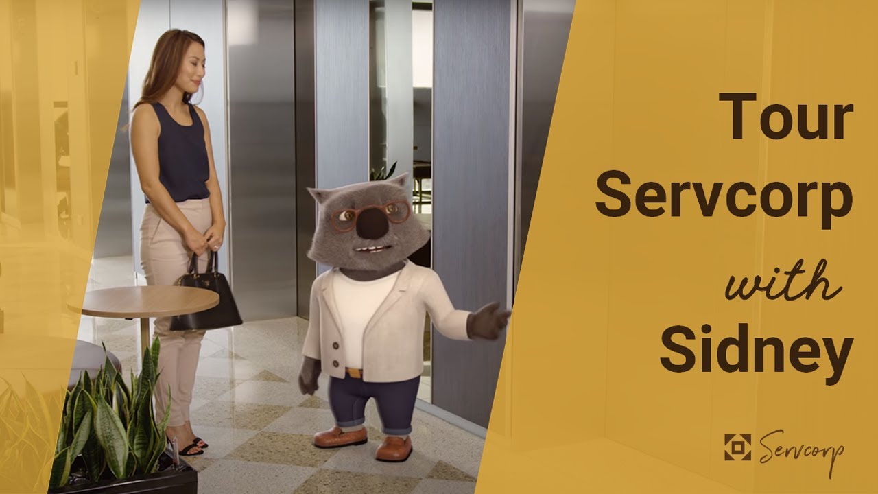 Tour Servcorp with Sidney (Deutsch)