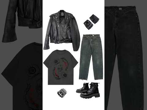 Goth Outfit Idea for Men 𓆩♱𓆪