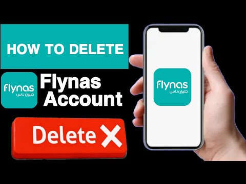 How to delete flynas account||Flynas account delete||Delete flynas account||Unique tech 55