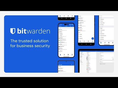 Bitwarden: The trusted solution for business security