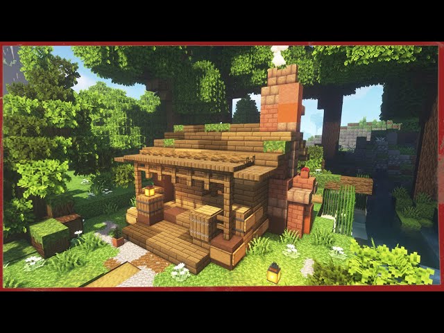 How to build an Old Cabin Minecraft Map