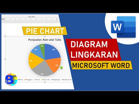 Cara Membuat Diagram Lingkaran (Pie Chart) di Word | Tutorial Word