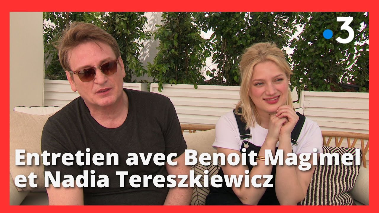 Un aperçu de #Cannes2023 avec Benoit Magimel et Nadia Tereszkiewicz ...
