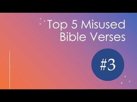 #3 Most Misused Scripture: Rev 3:20
