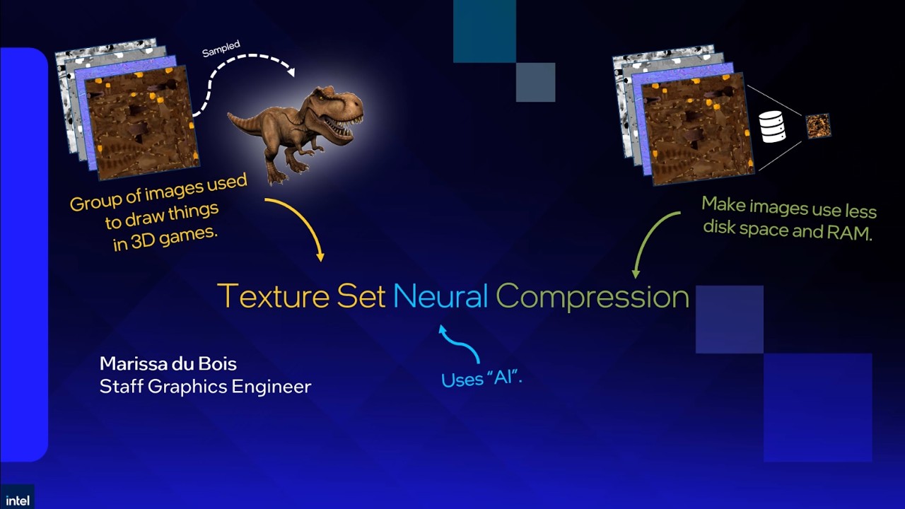 Texture Set Neural Compression | Intel Software