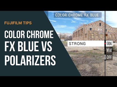 Fujifilm's Color Chrome FX Blue as a Polarizing Filter Alternative