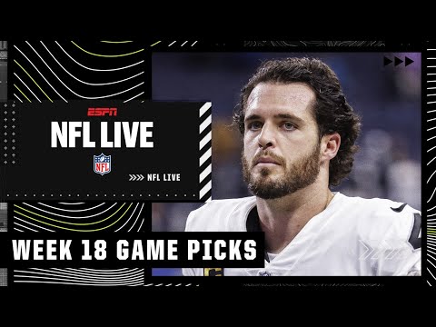Ryan Clark’s Picks for NFL Week 18 🍿 | NFL Live