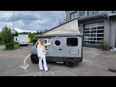 DAS KLEINSTE ECHTE WOHNMOBIL DER WELT in DEUTSCHLAND Wanner Mini Silverdream Face to Face Küche etc.