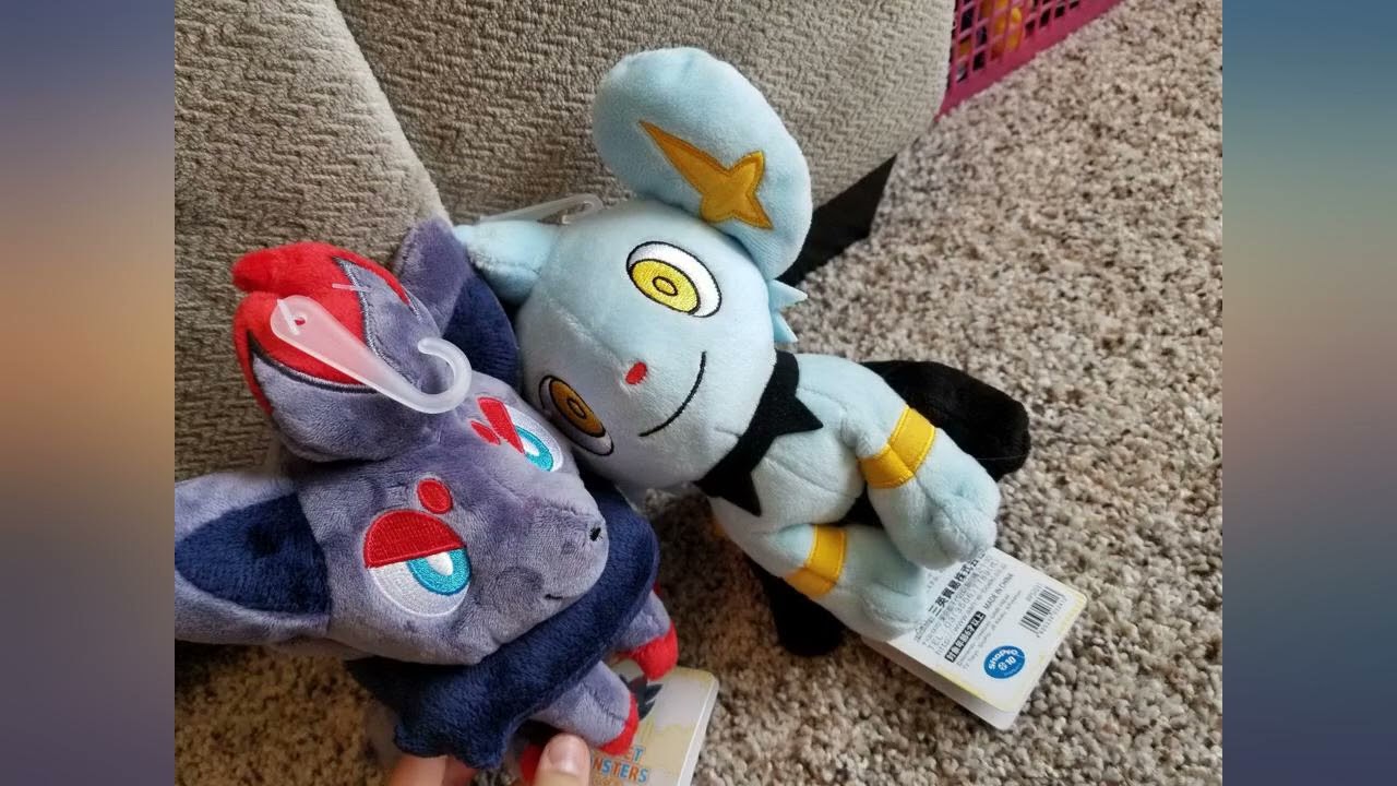 Sanei Pokemon All Star Collection Zorua Stuffed Plush Toy, 7