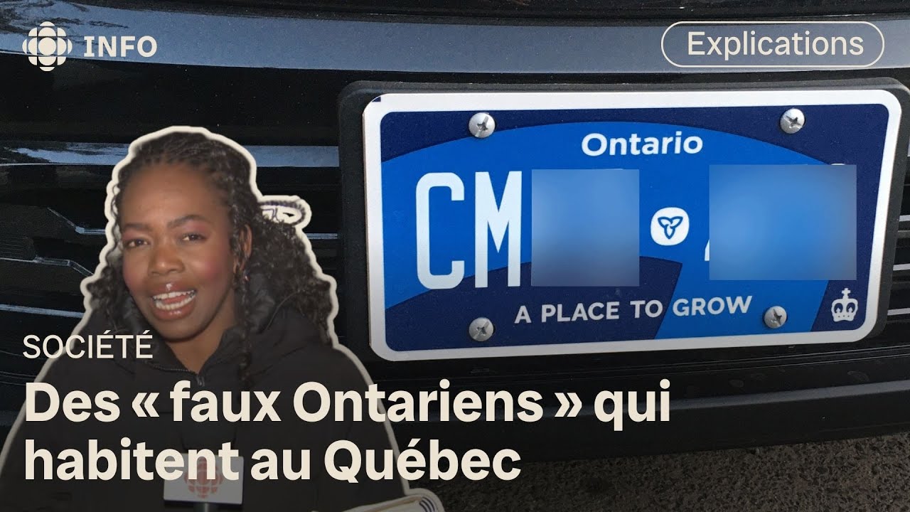 Quebecers with Ontario license plates denounced | Frontline